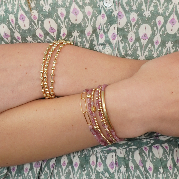 ANA Beaded Bracelet: Timeless, Waterproof & Stackable – Tatiana M Designs